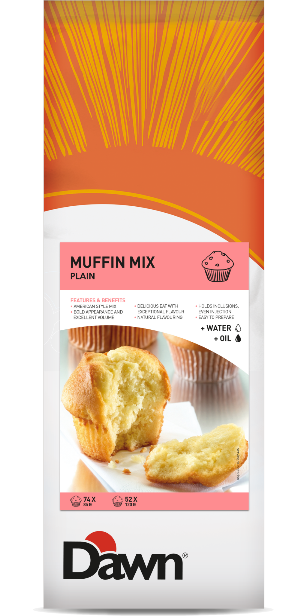Dawn Muffin Mix 3.5kg - Marti SA